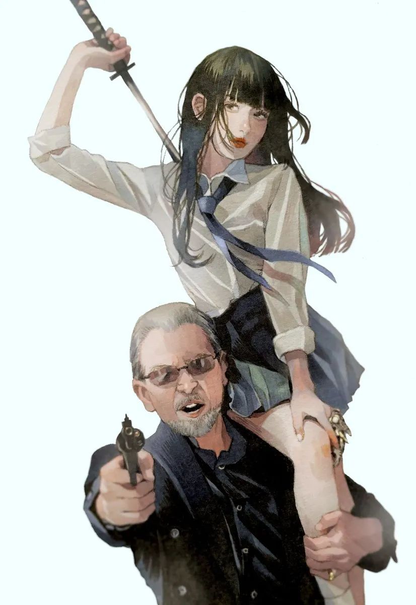 Japan's "underworld" father and daughter became popular, the whole ...