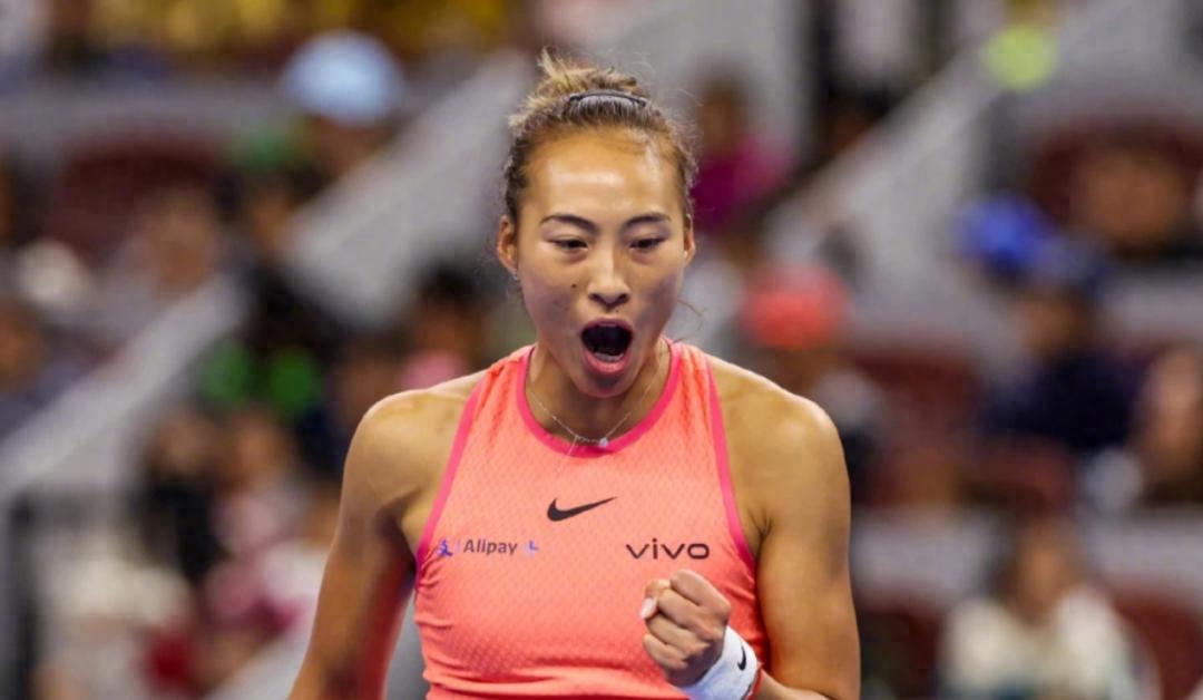 Zheng Qinwen won again! Set three records in one match, and if she wins ...