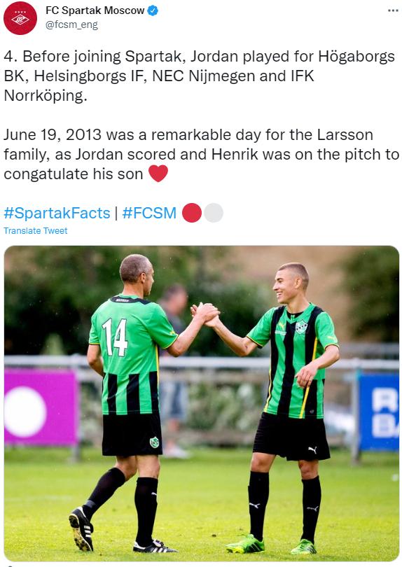 Son of a famous general!The 25-year-old Swedish striker came to the ...
