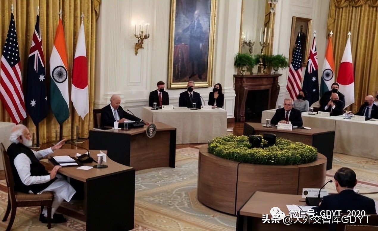 The United States, Japan, India and Australia: The layout of the "Four ...