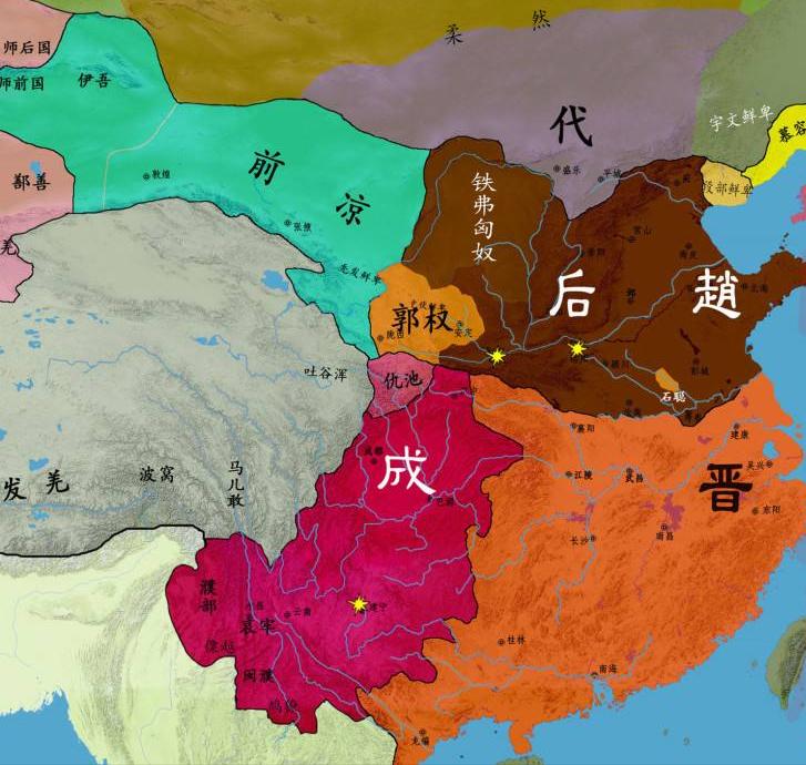 Father and son turned against each other, Shi Hu killed his son, the ...