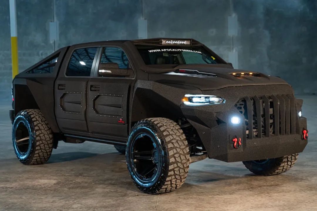 Explosive change: Ram 1500 turned into a muscular version of the ...
