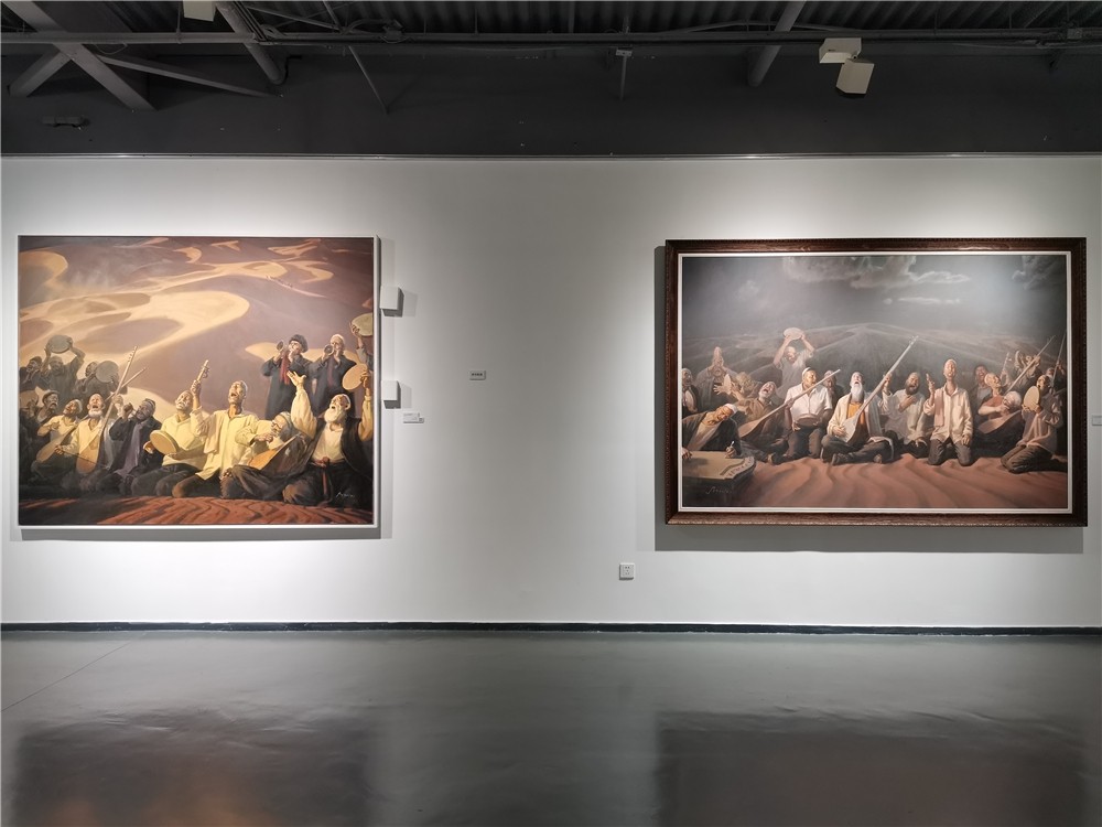 "Passionate Years" Mr. Ma Yiping's sixty years of art work exhibition ...