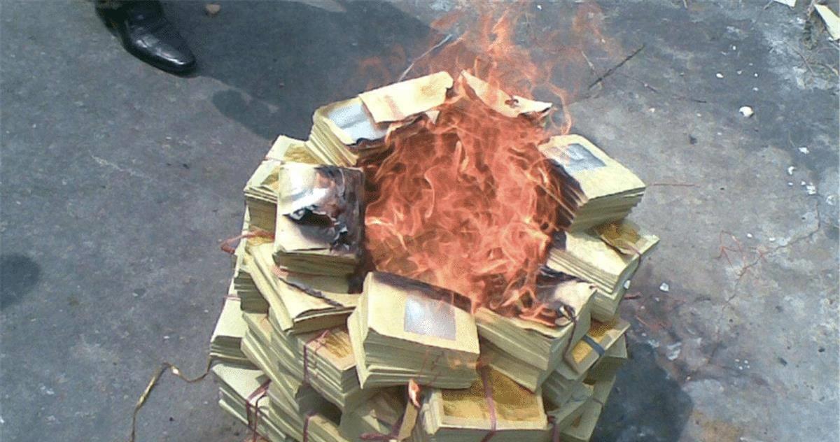 Is burning paper just superstitious? After someone dies, what happens ...