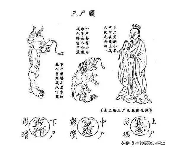 Taoism's beheading of the three corpses is a kind of thought cutting ...