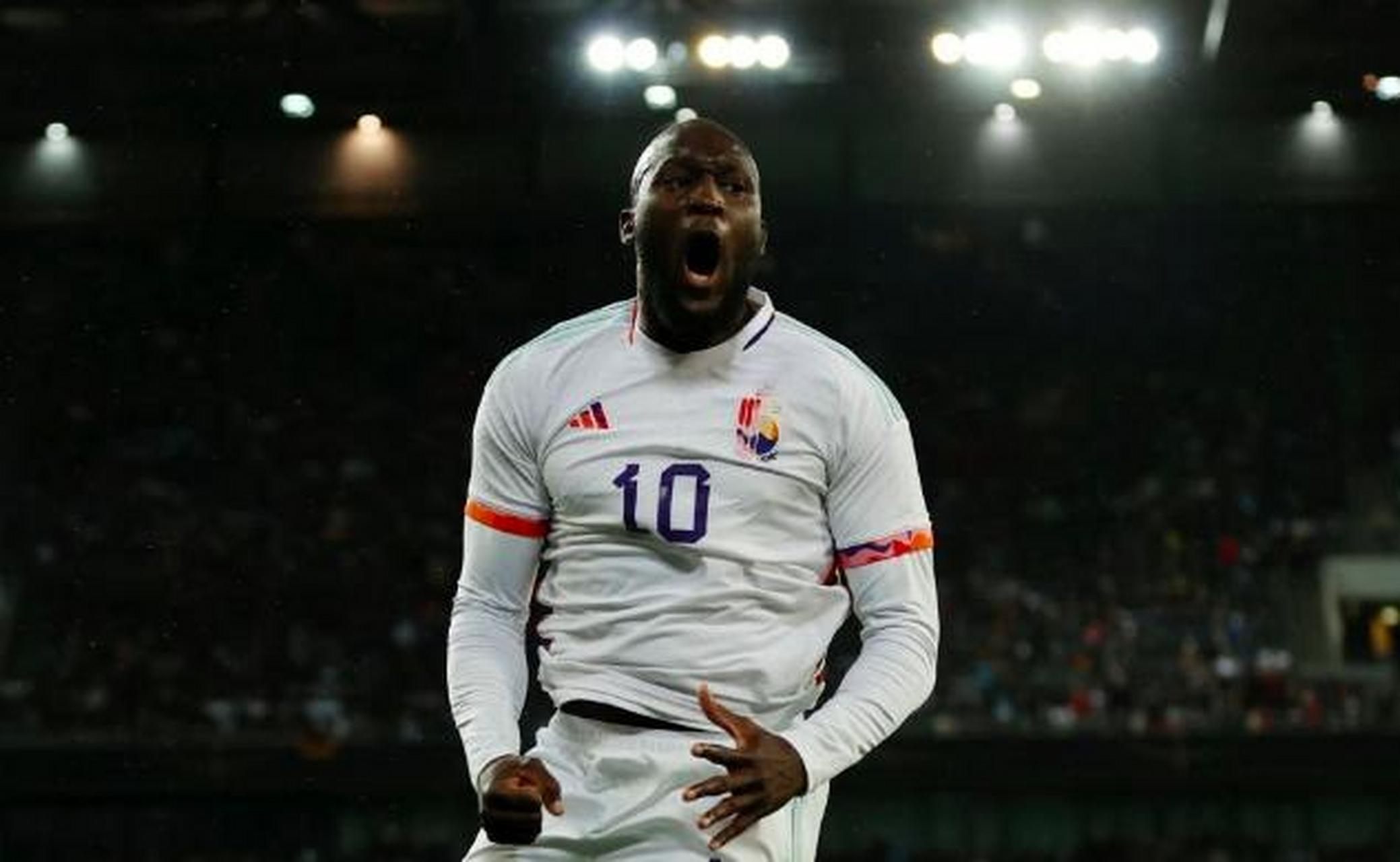 3-0! With 6 goals in the last 3 games, Lukaku of the Belgian national ...