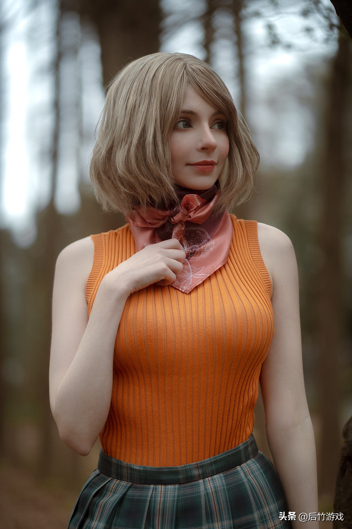 "Resident Evil 4 Remake" Ashley's body model sister posted her COS ...