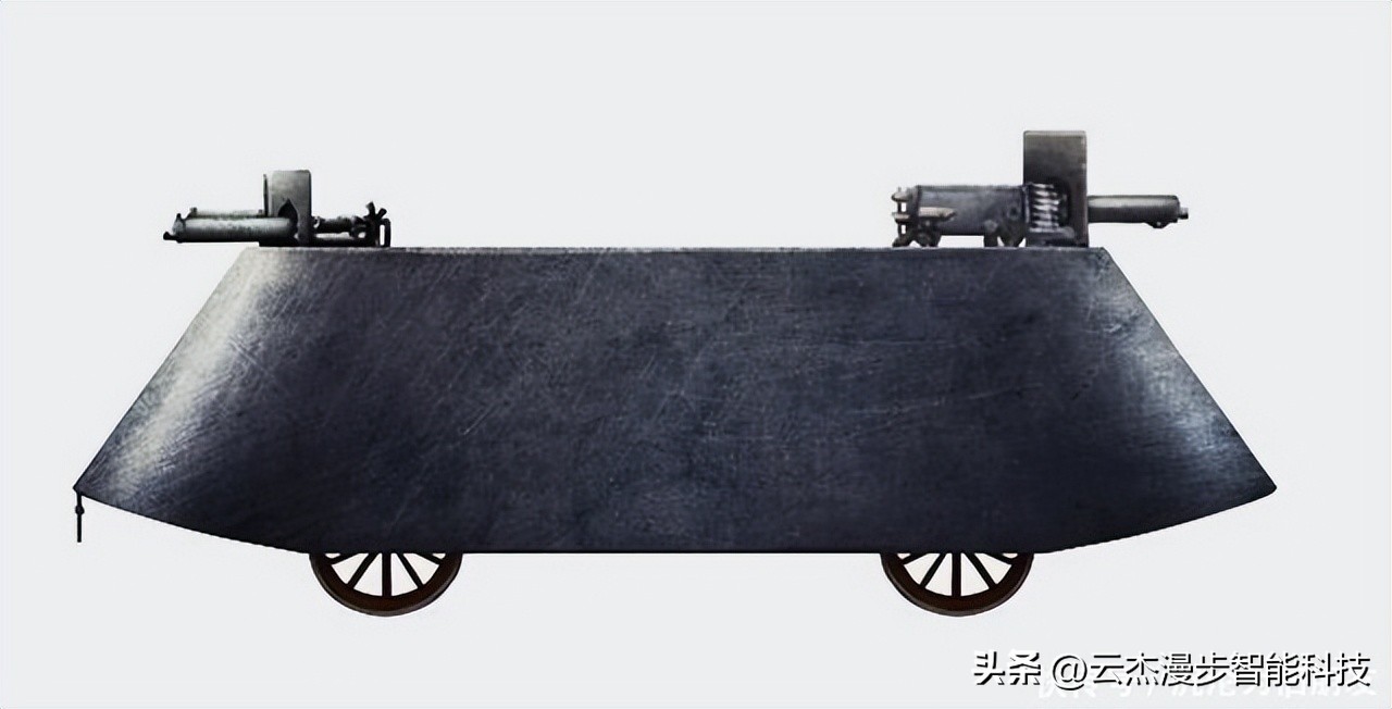 The first wheeled armored vehicle in history - "Sims" armored vehicle ...