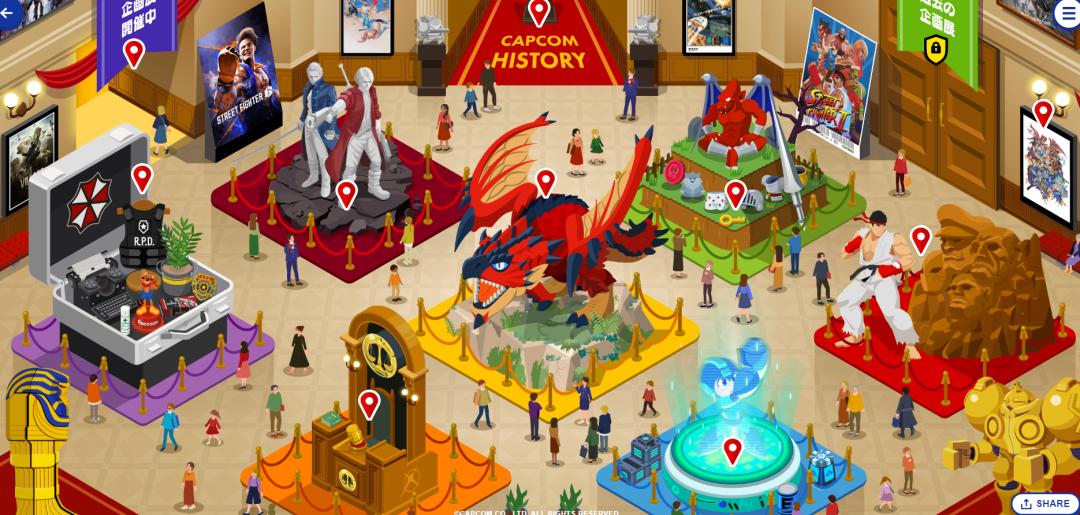 Capcom's 40th anniversary commemorative website is online, this wave of ...