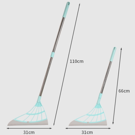 Silicone magic broom, sweep and mop two in one - iNEWS