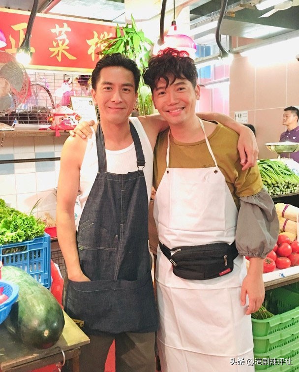TVB male star with blonde hair recommends himself to shoot the Hong ...