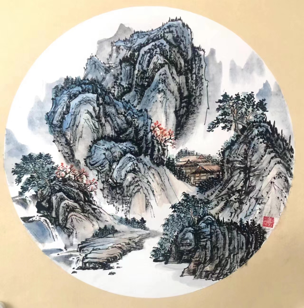 "Green Mountains Overlapping and Clear Water Flowing" - Appreciation of ...