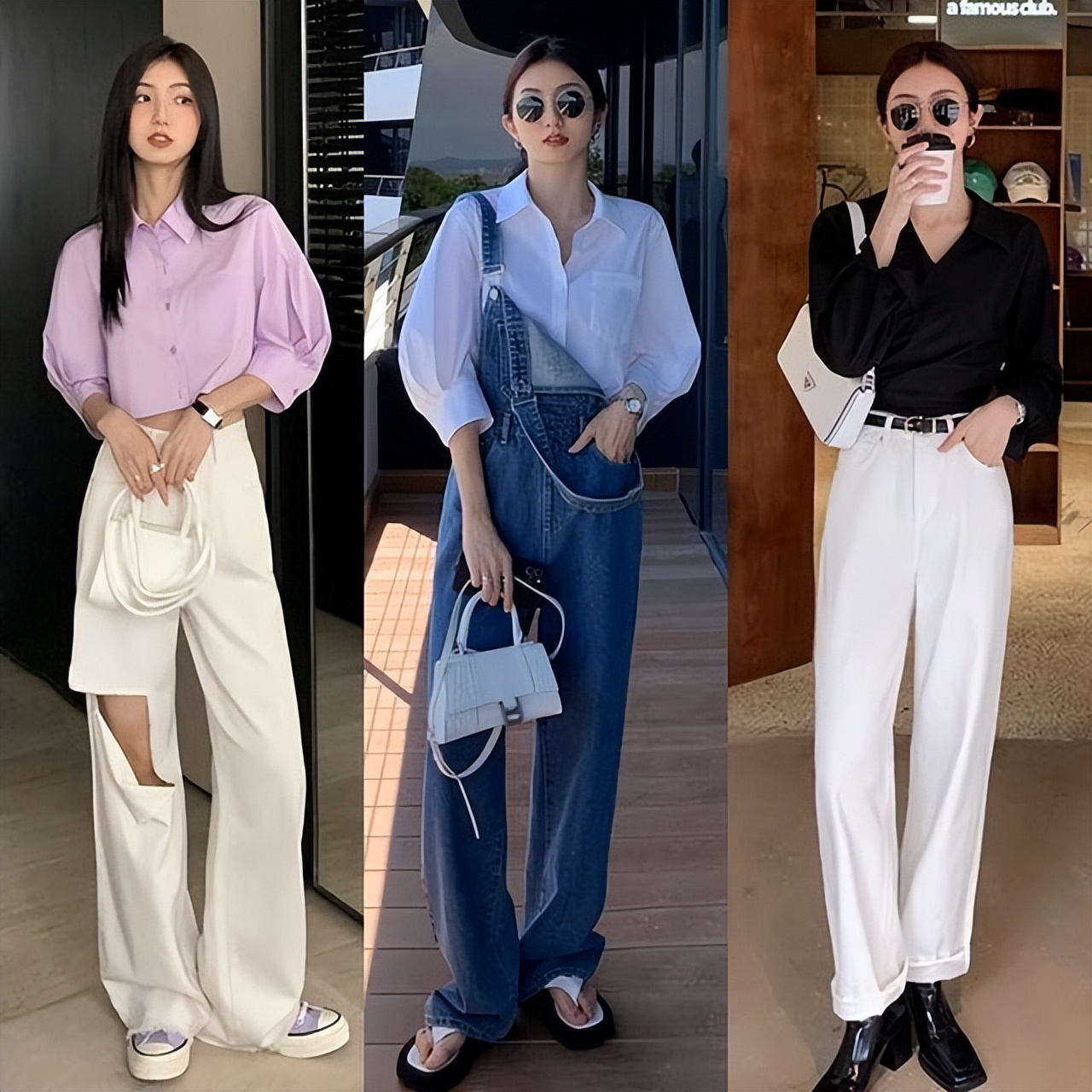 You don't have to buy too many pants during the changing season, just a ...