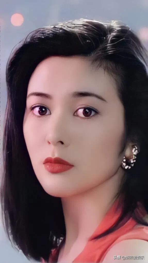 When she was young, Rosamund Kwan, with delicate facial features ...