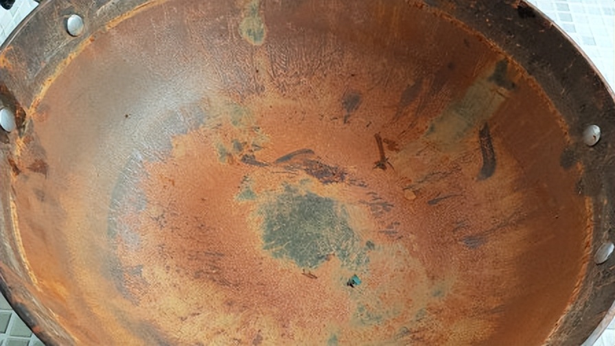 The iron pan at home is always rusted, wipe it with it, the iron pan ...