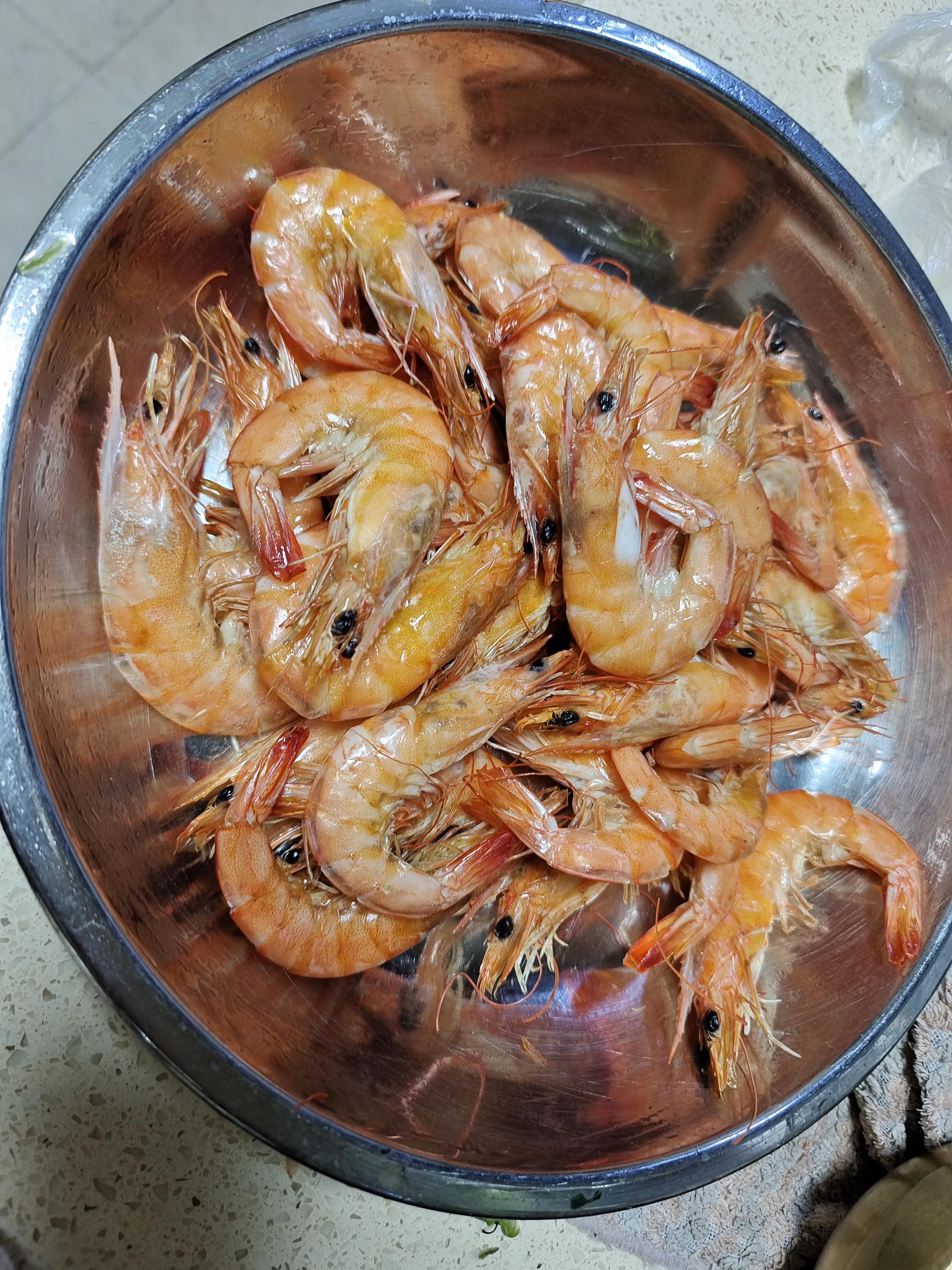 180-degree dry-roasted base shrimp (one grade fresher than boiled) - iMedia