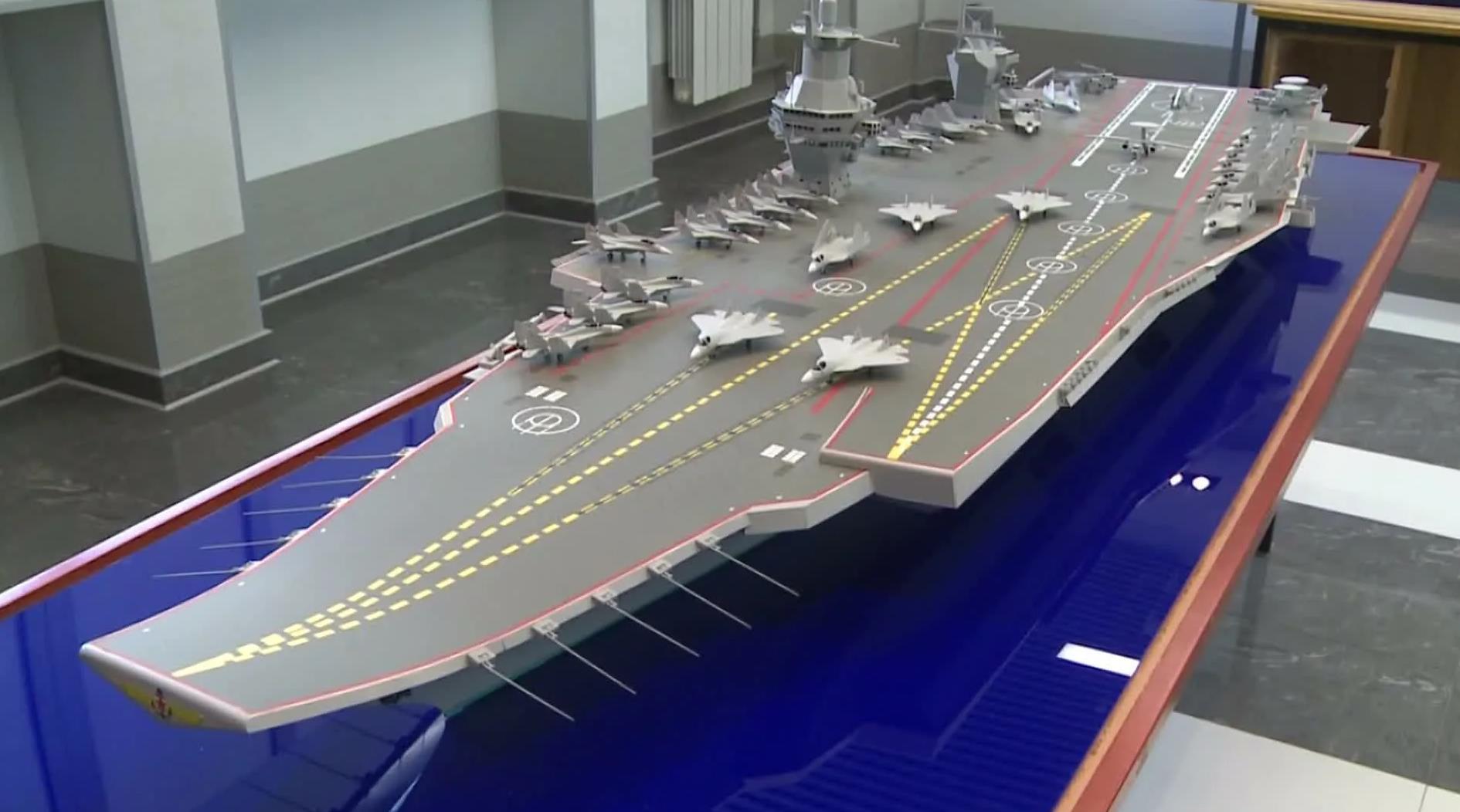 Russia's frequent exposure of aircraft carrier plans, including various ...