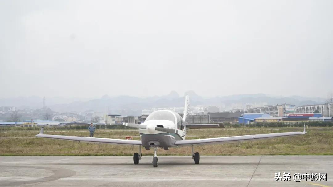 The domestically-developed self-developed aircraft model Guanyi GA20 ...
