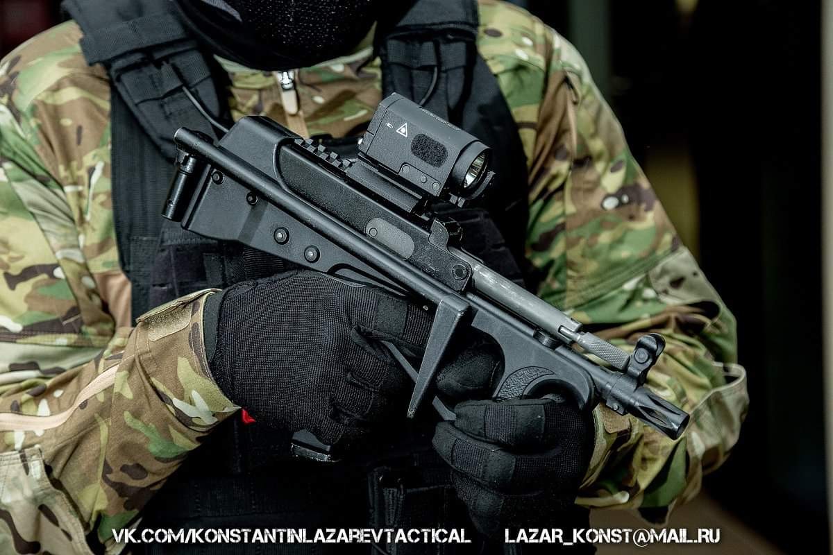 The Russian pilots are equipped with a new gun, which is small and ...