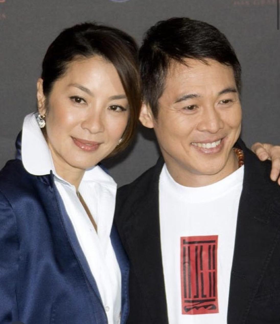 59-year-old Jet Li appeared in the United States! His hair is gray, his ...