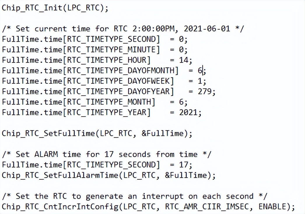 LPC1768 RTC在重啟後數據不對 - 頭條匯
