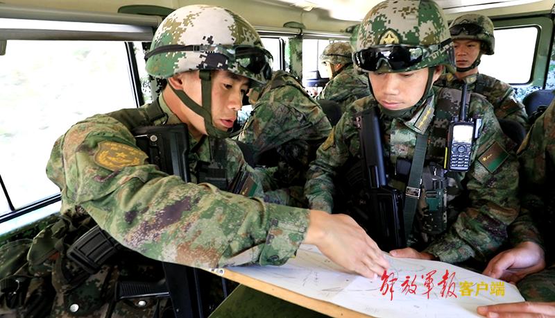 A frontier brigade of the Army in the Northern Theater Command conducts ...