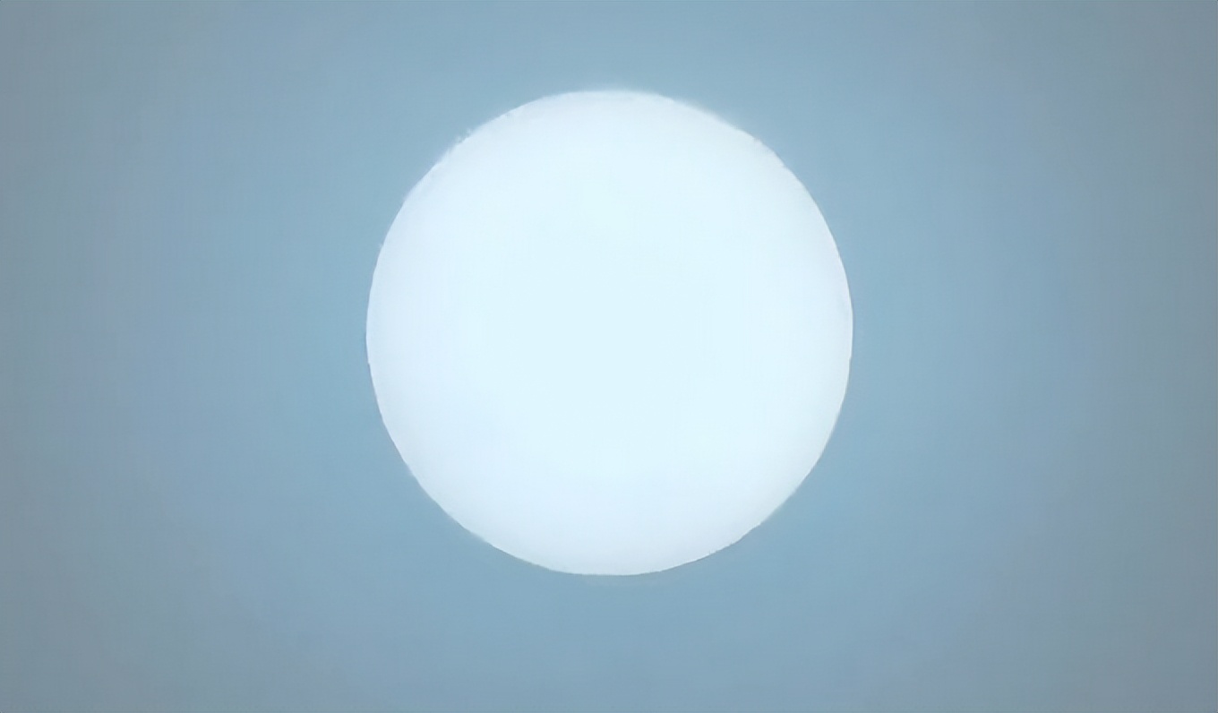 A "blue sun" appears over Beijing!what happened?Why experts warn ...