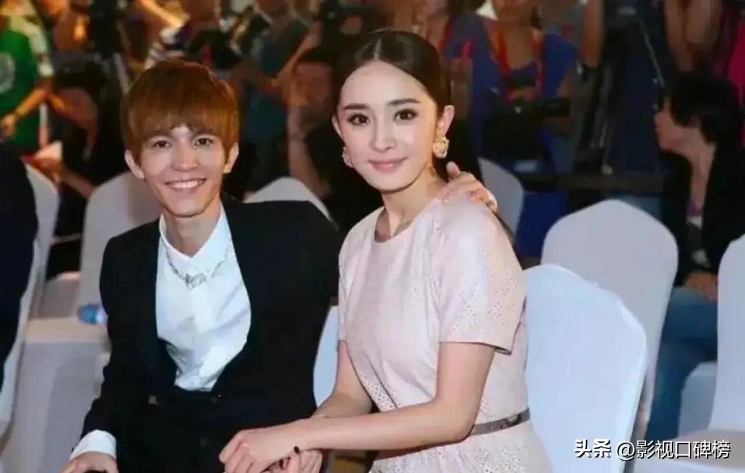 Guo Jingming and Yang Mi hooked up shoulder to shoulder, setting off ...