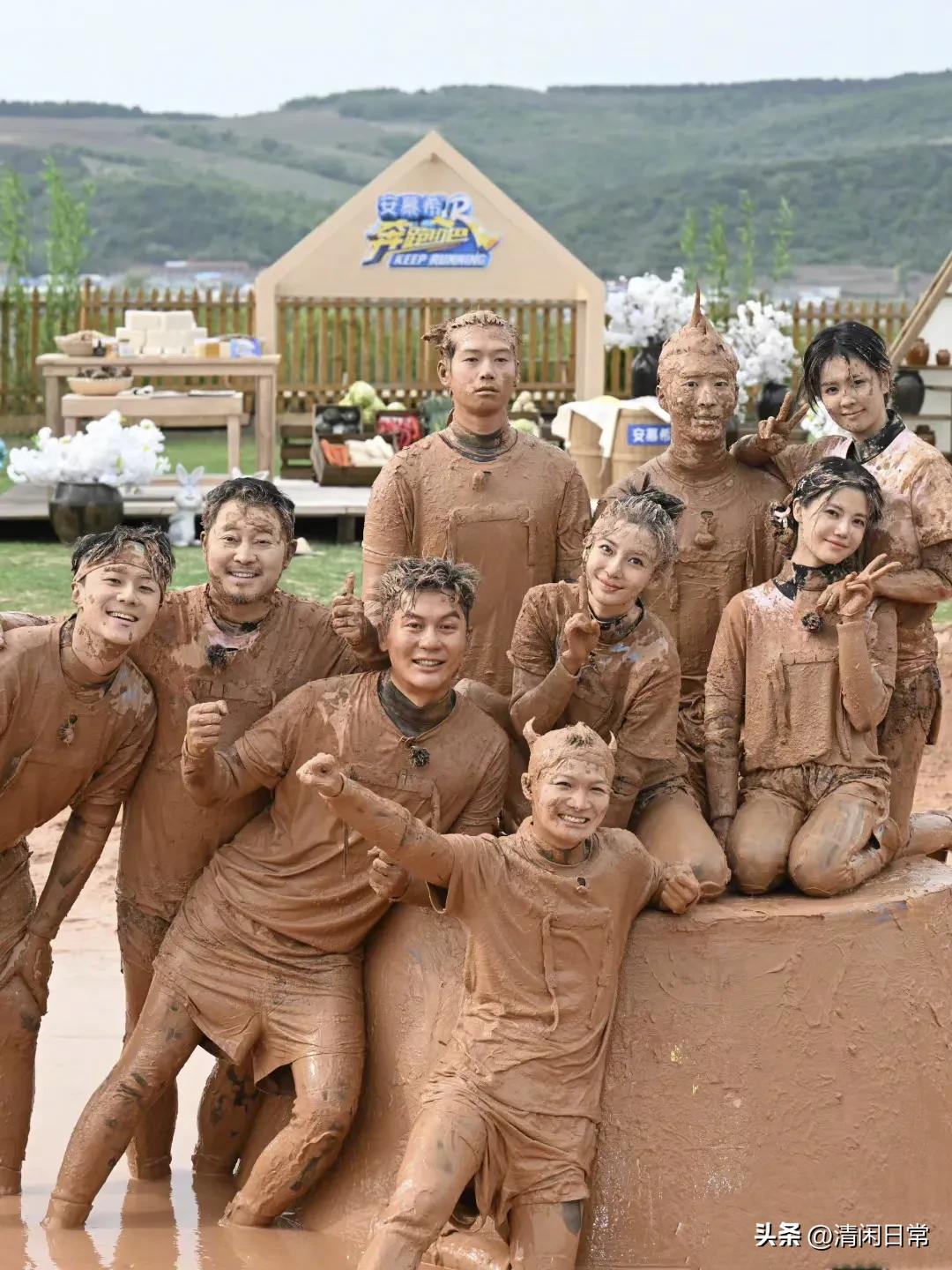 The holidays are not boring, the running man spoiled all the clay ...
