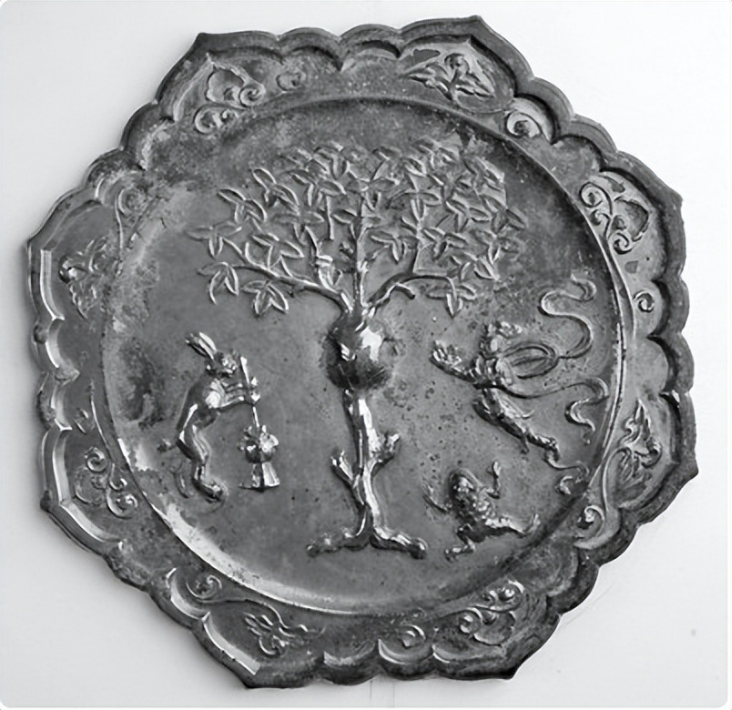 Take you to know the image of "Jade Rabbit pounding medicine" in the ...