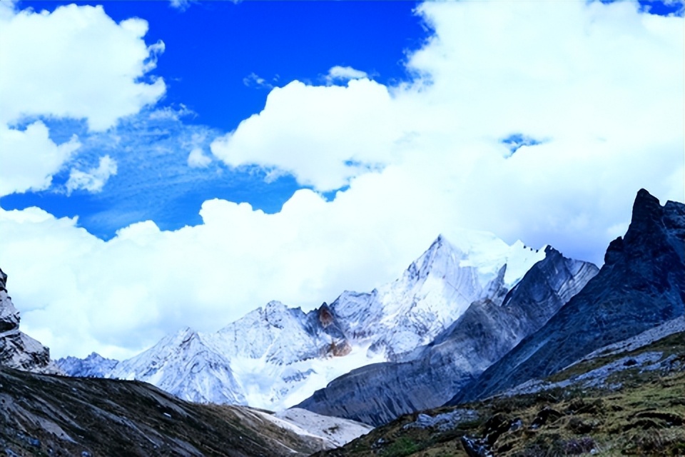 317+318, Approaching the Buddha Country Seda, West Sichuan Panorama ...