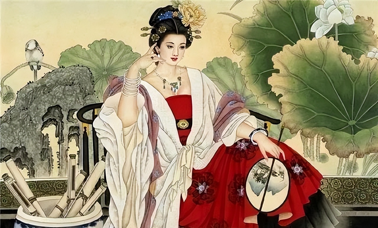 The real Concubine Yang in history, who is good at singing and dancing ...