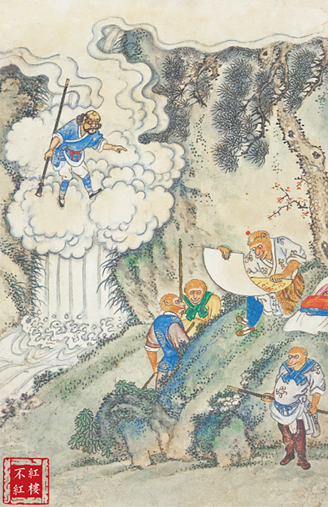 The cruel six-eared macaque: the monkey spirit killed by the sand monk ...