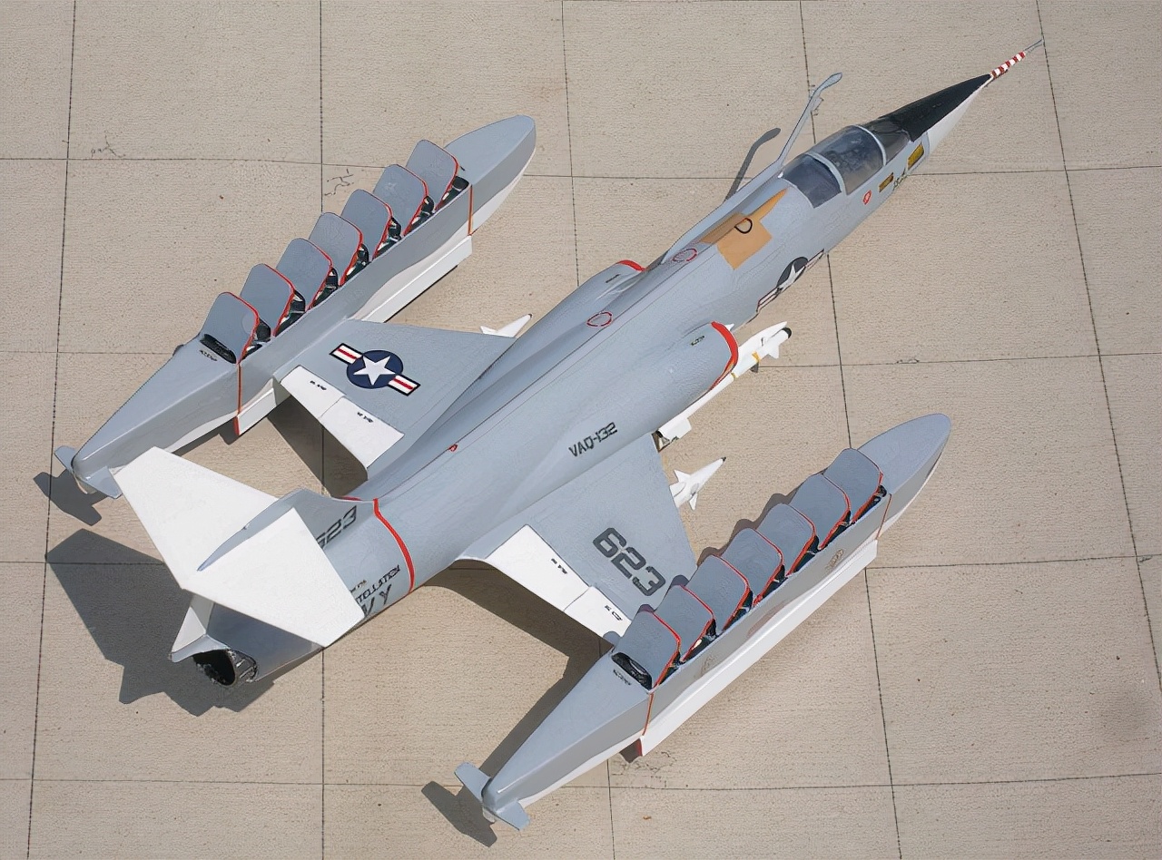 Lockheed F-104 modified vertical take-off and landing fighter - iNEWS