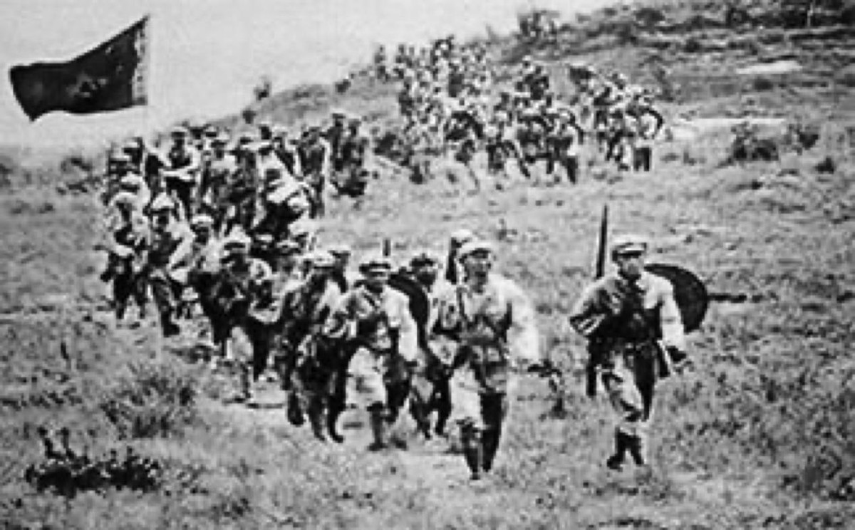 In the eyes of the Kuomintang generals who encircled and suppressed the ...