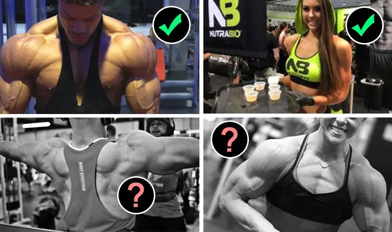 Well-trained muscles vs. ugly muscles (find the reason! Multi-picture ...