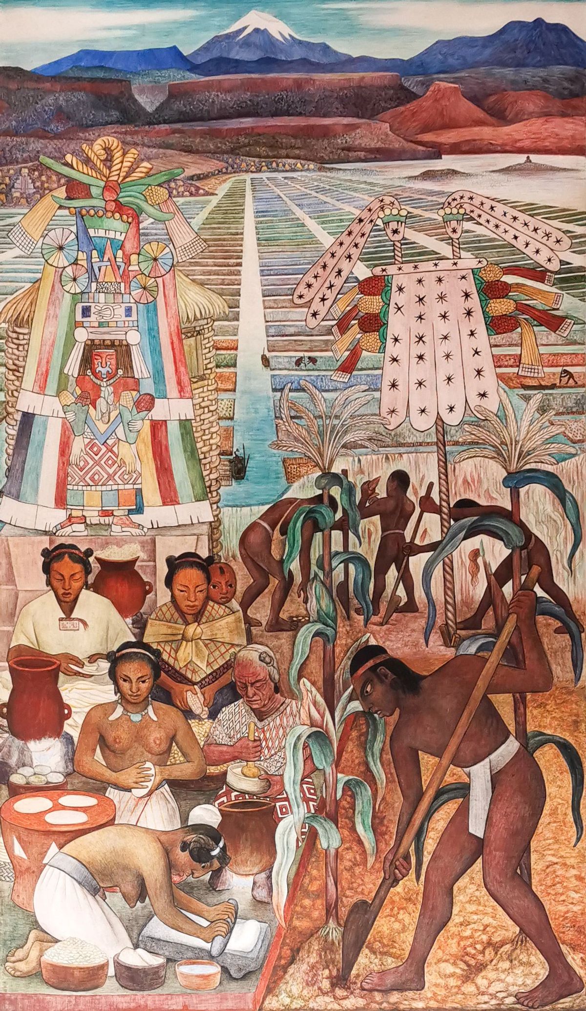 Cultural and Religious Connotations Contained in Ancient Aztec Mural ...