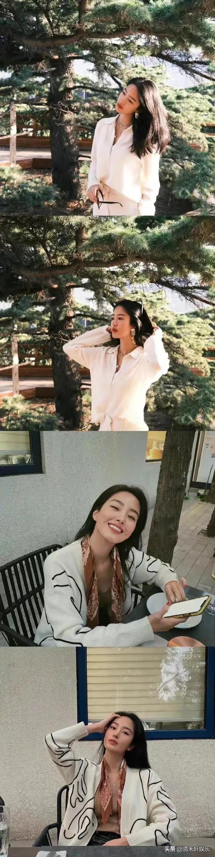 Yang Caiyu's faint smile is still very sweet.No matter how you look at ...