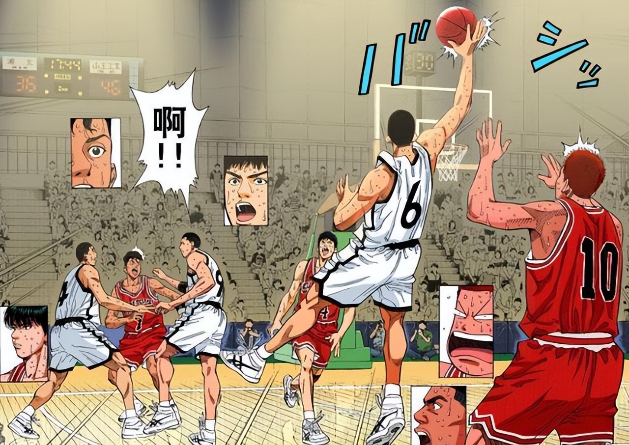 The picture of the slam dunk has a special meaning, and the king's ...