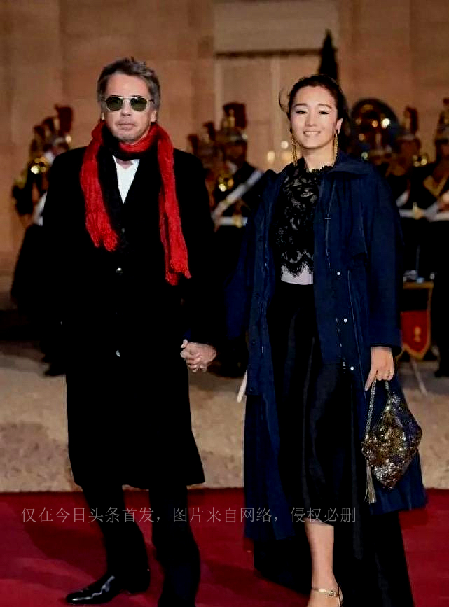 Gong Li and her foreign husband attended the presidential banquet ...