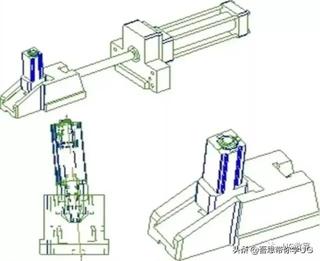 UG/NX core pulling mold structure design, do you know all this ...