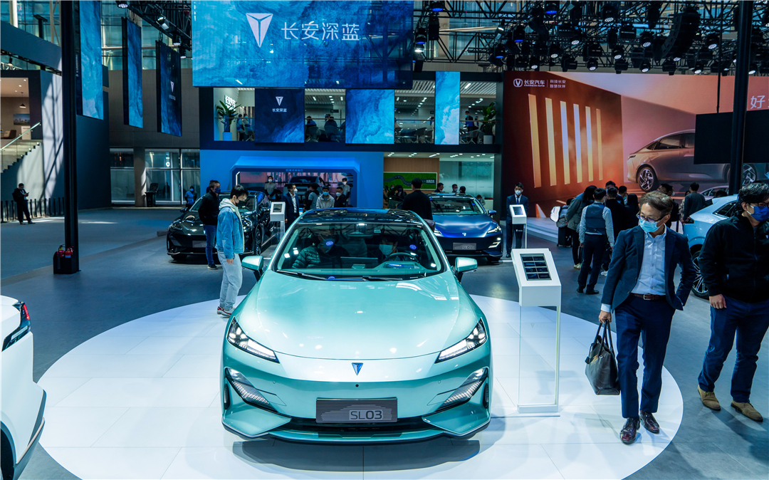 Changan Deep Blue came to Guangzhou Auto Show!Be sure to "take a look ...