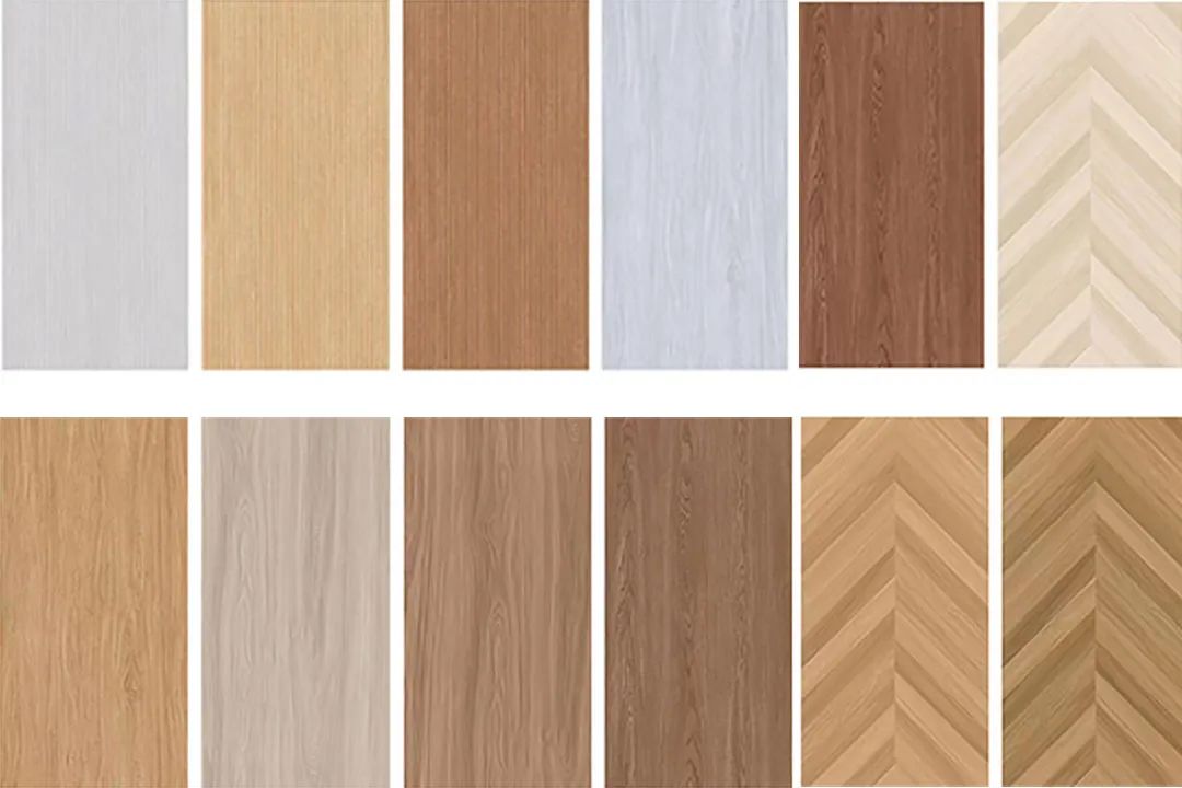 How to match the color of wood grain tiles for beautiful seams?It is a ...