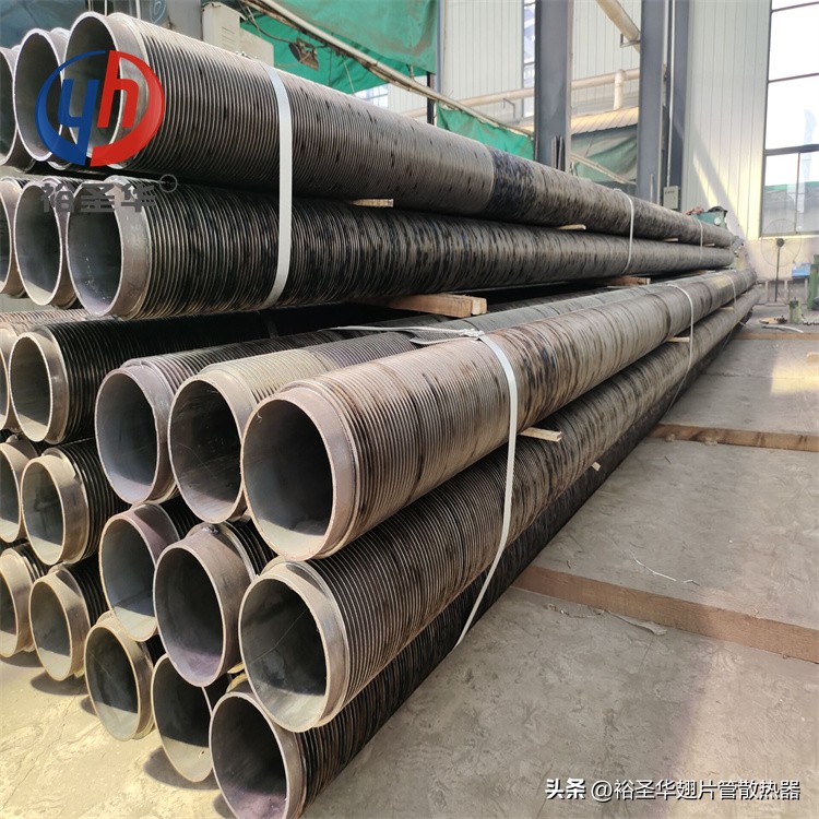 Round airfoil galvanized finned tube radiator - iNEWS