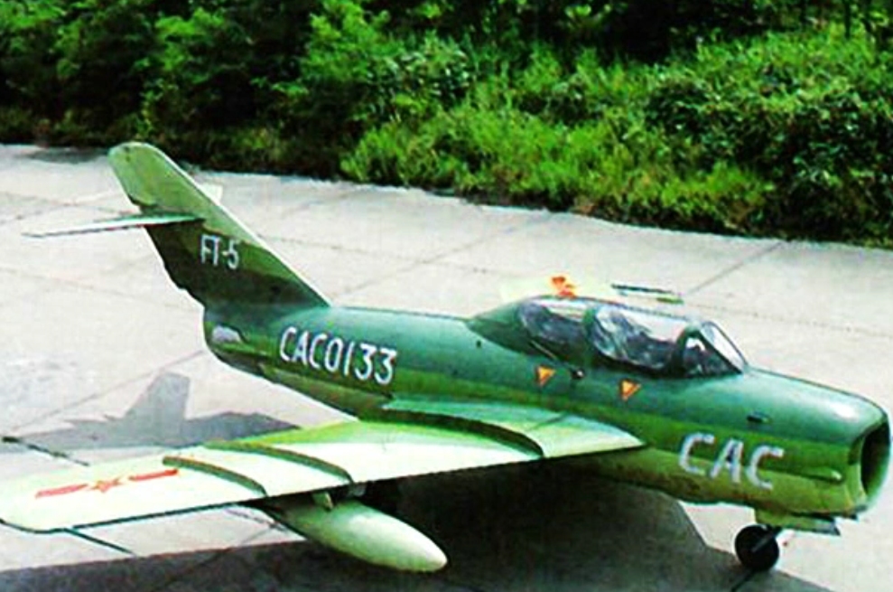 Trivia about Chinese aviation history: The J-5 was still being built ...