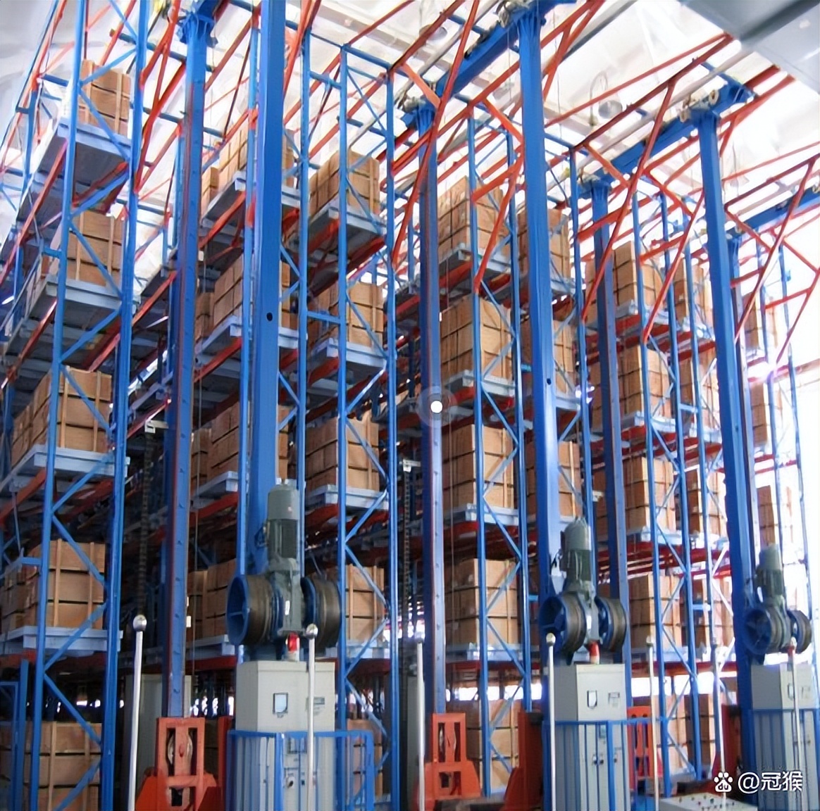 Multi-layer stereoscopic storage concept of automated stereoscopic ...