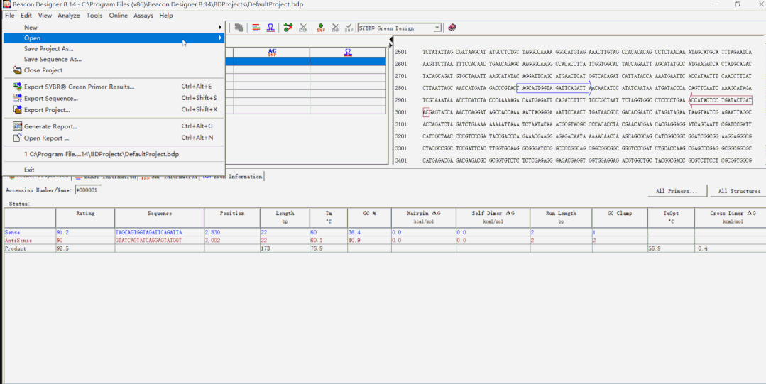 Share a qRT-PCR primer design software [Beacon Designer 8.14] - iMedia