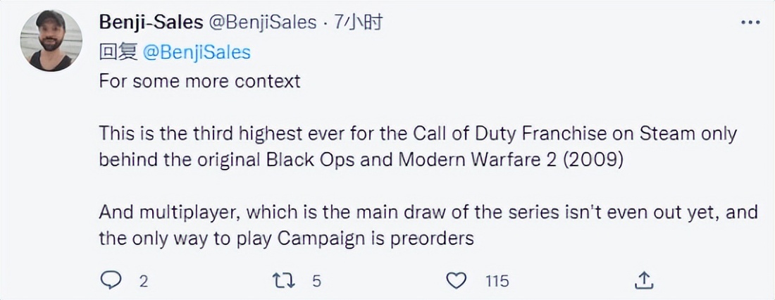 Activision's "Call of Duty: Modern Warfare 2" ranks third in 24-hour ...