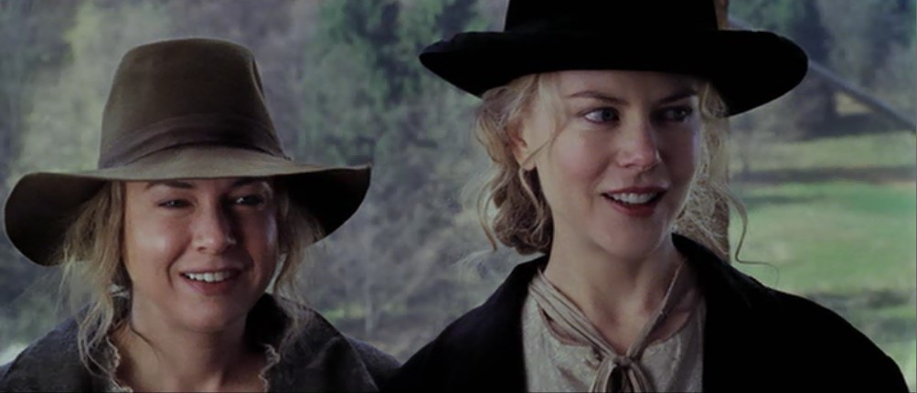 The movie "Cold Mountain" tells the love story of a couple separated by ...