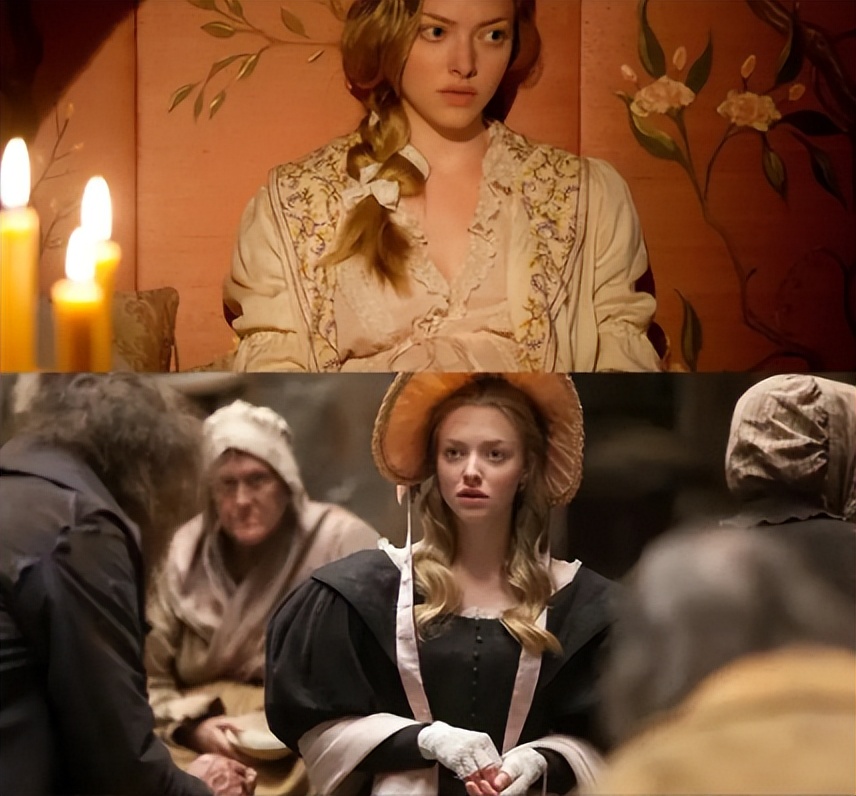 How are the film colors, scene settings and music art used in "Les ...